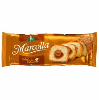 DeliMart - Budin Marcolla Vainilla Con Relleno de Dulce de Leche 200 Gr