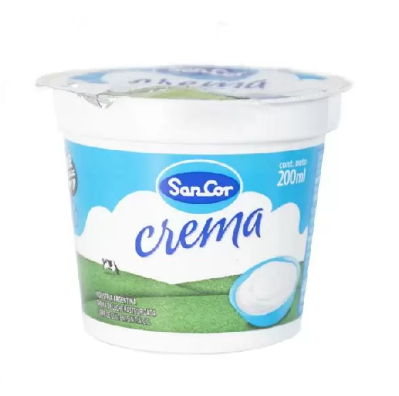 DeliMart - * Crema de Leche Sancor 200 Ml