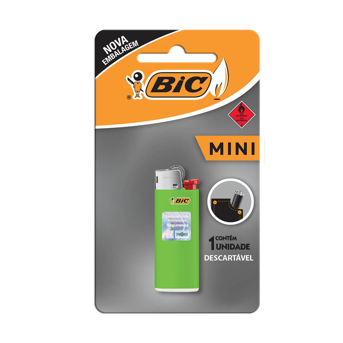 DeliMart - Encendedor Bic Mini Descartable 1 U