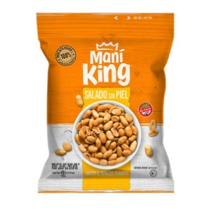 DeliMart - Mani Salado Sin Piel Mani King x 500 Gr